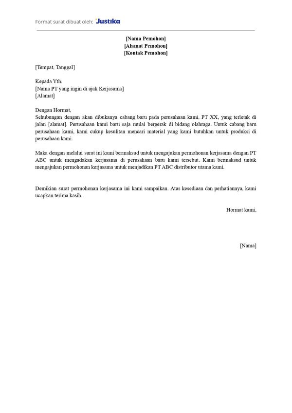 Surat Permohonan: Contoh Beserta Syarat Pembuatannya