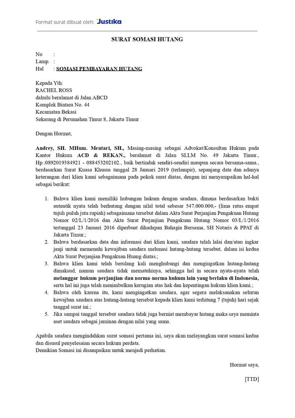 Surat Somasi: Pengertian, Tata Cara Membuat, Dan Contohnya